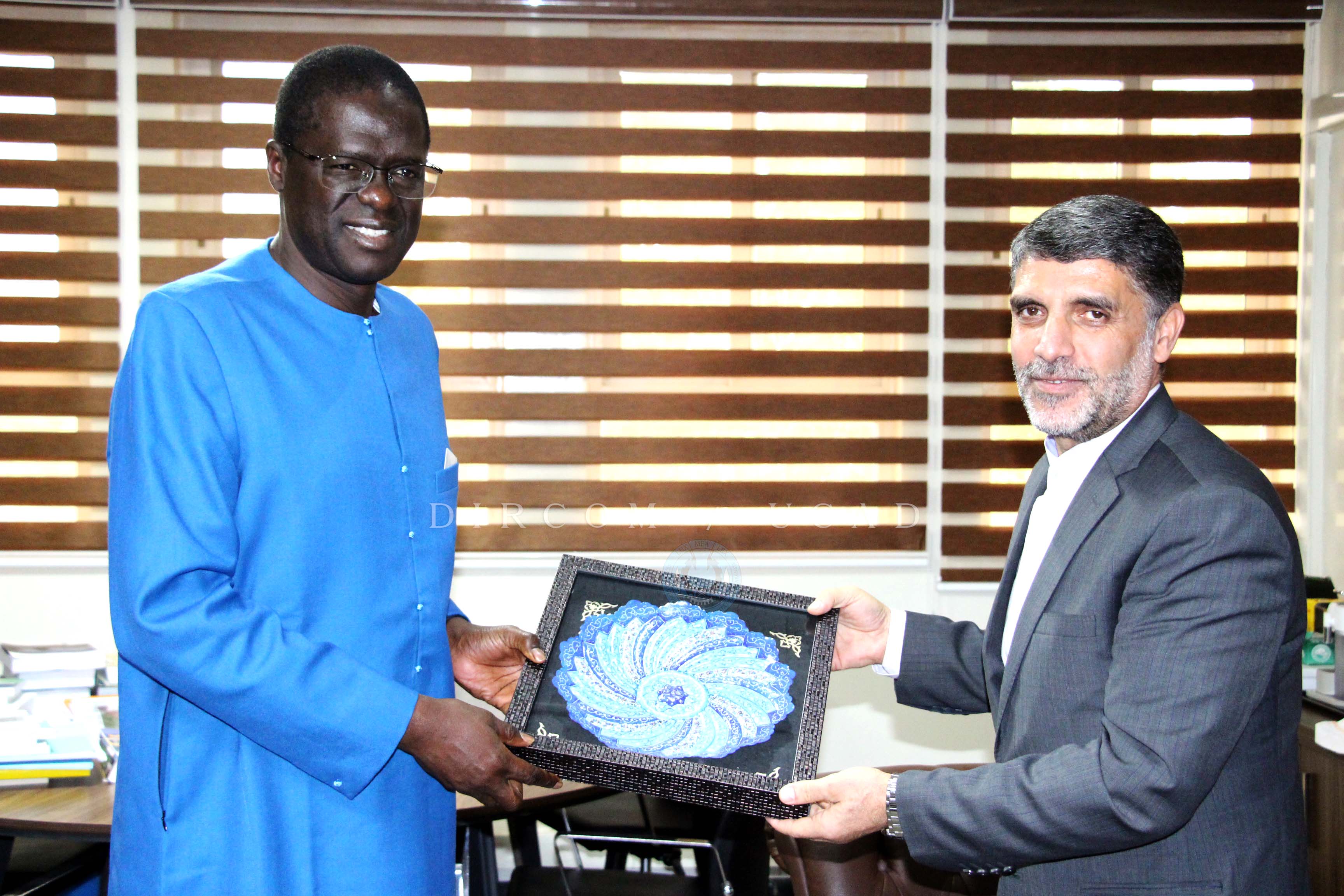 Visite de l'Ambassadeur d'Iran à l'UCAD | Université Cheikh Anta Diop de Dakar